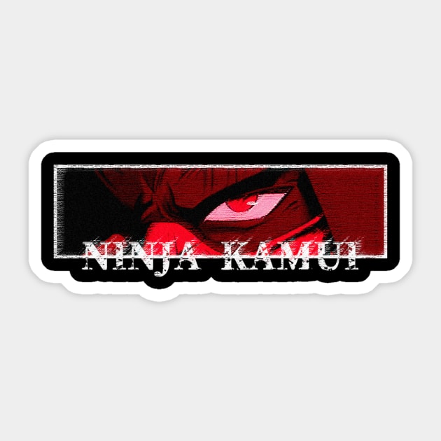 Ninja Kamui Eyes - Ninja Kamui - Sticker | TeePublic