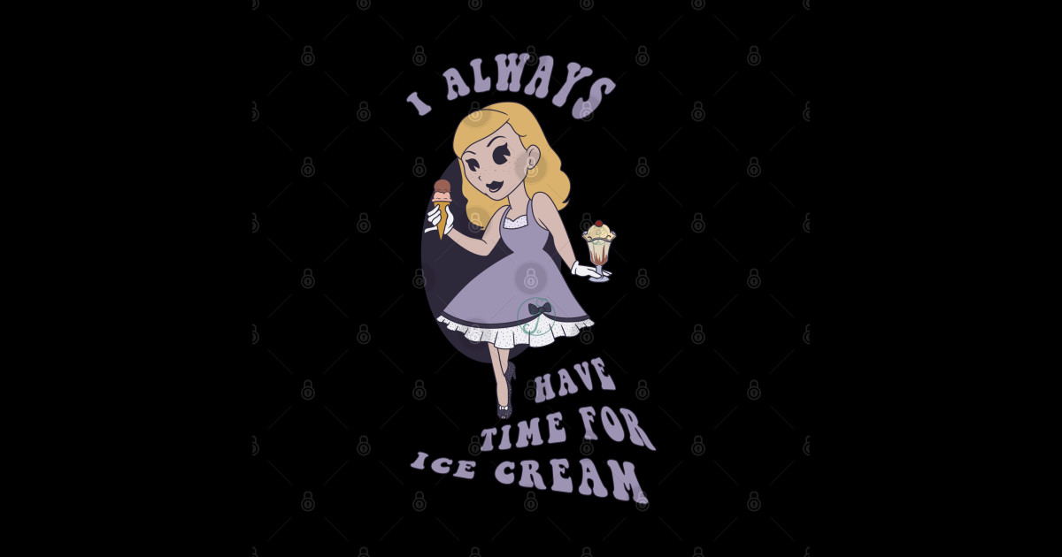 Old Style Cartoon pin up - Ice Cream - Pin Up - Posters and Art Prints ...