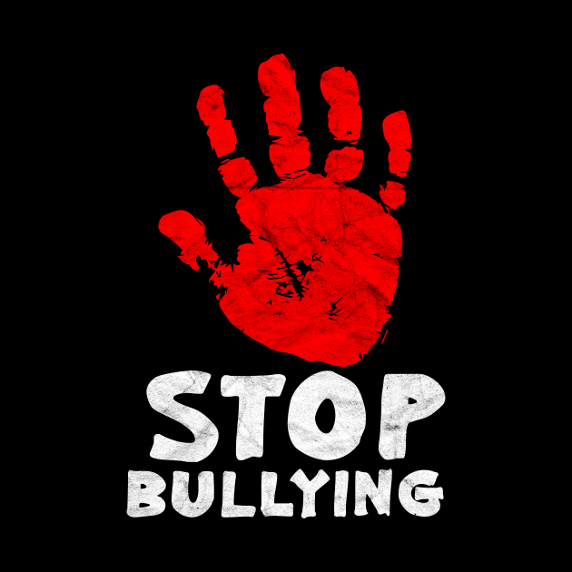 ANTI BULLY - Stop Bullying HAND - Stop Bullying Stop Sign - Tapestry ...