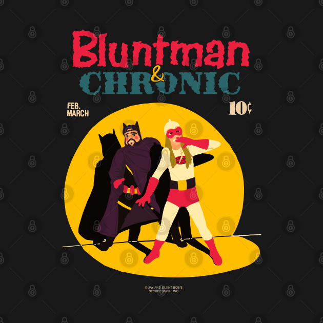 Bluntman & Chronic - Jay And Silent Bob - T-Shirt | TeePublic
