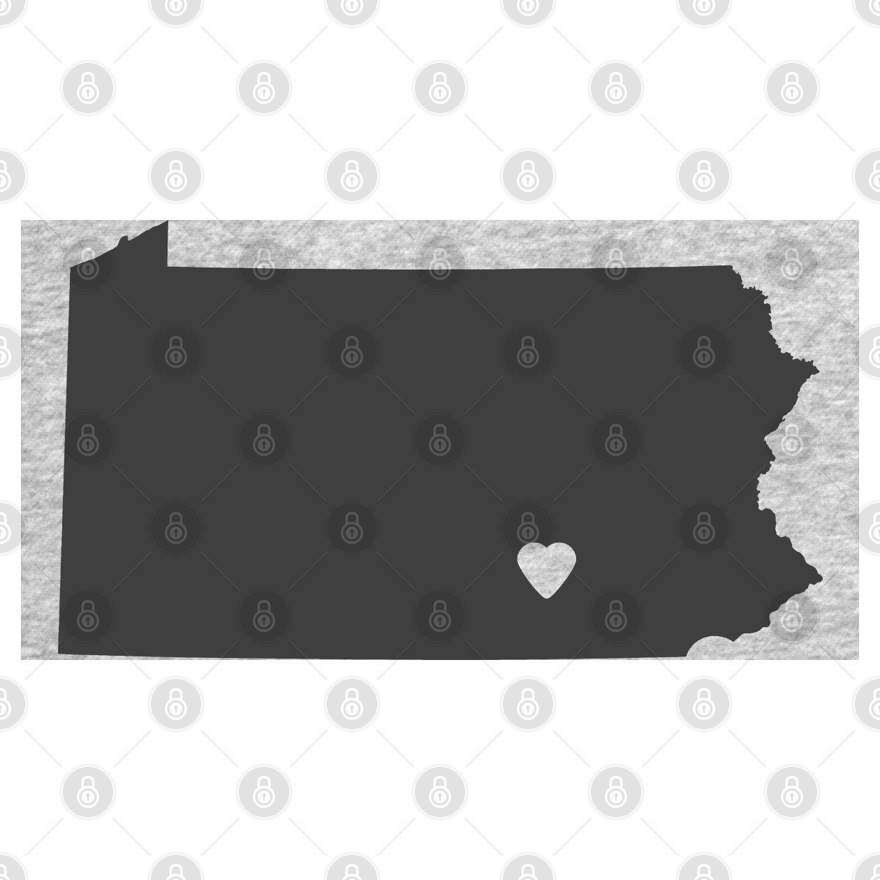 Pennsylvania Love - Pennsylvania - T-Shirt | TeePublic