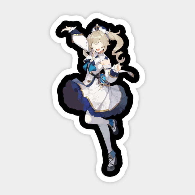 Genshin Impact Barbara - Genshin Impact - Sticker | TeePublic