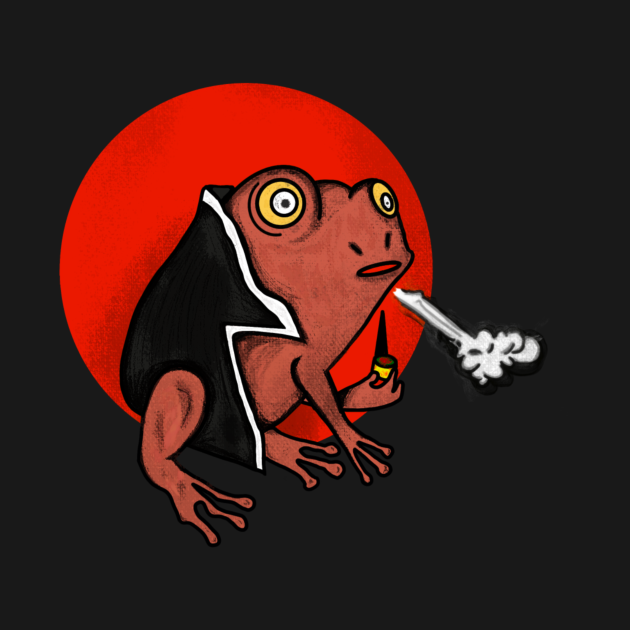 Smoking Toad - Japanese - Long Sleeve T-Shirt | TeePublic