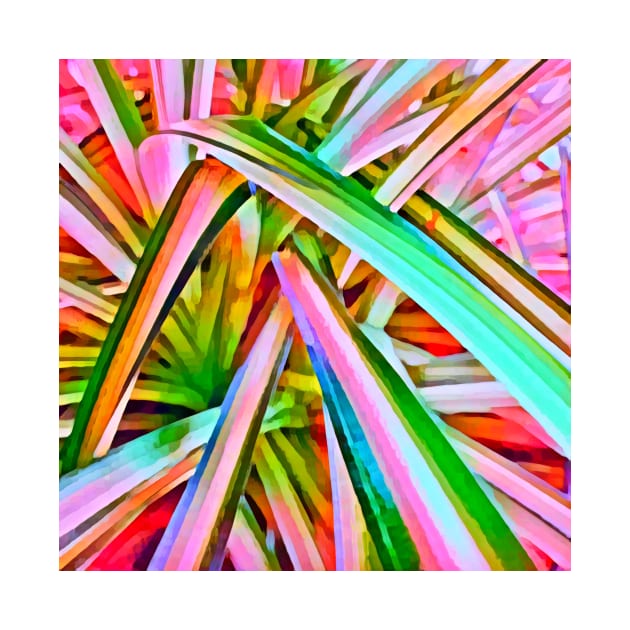 Pastel Spider Plant Leaves - Pastel - T-Shirt | TeePublic