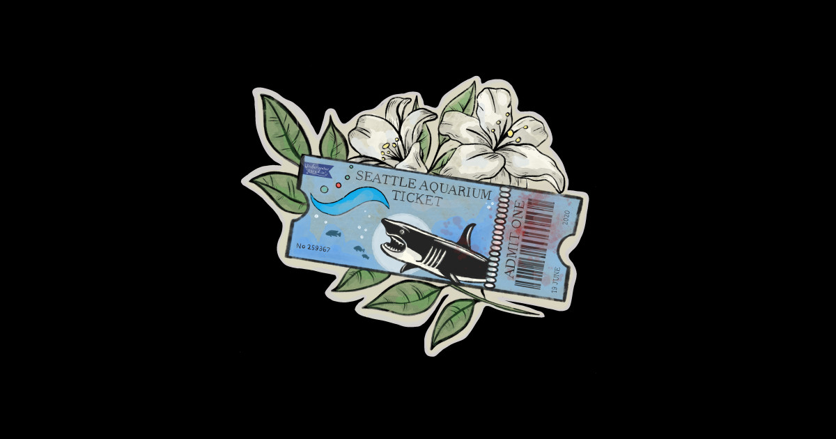 Seattle Aquarium - The Last of Us Part 2 - The Last Of Us 2 - Sticker ...