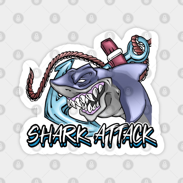 cartoon shark bite