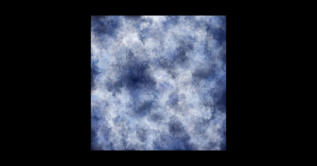 Navy Watercolor Fog - Watercolor - Sticker | TeePublic