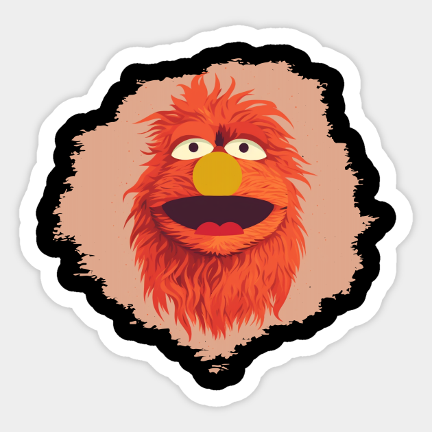 Red Muppets - Muppets - Sticker | TeePublic