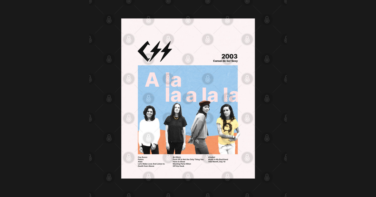 CSS - Cansei de ser sexy album - Css Band - T-Shirt | TeePublic