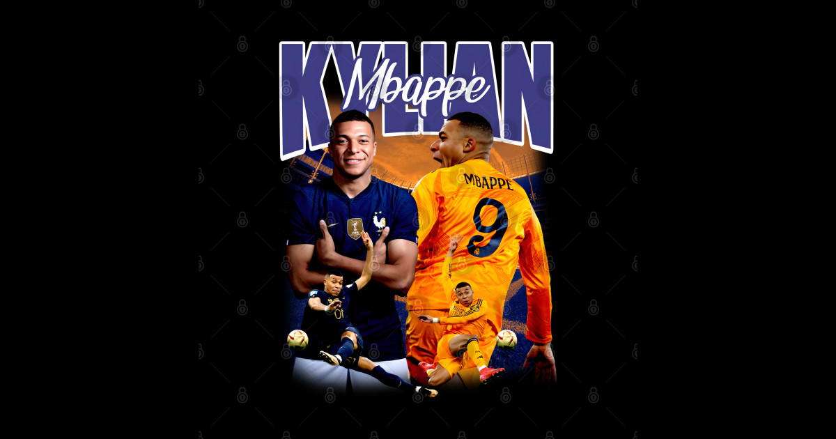 Iconic Pose - Kylian Mbappe - Soccer Player - Sticker | TeePublic