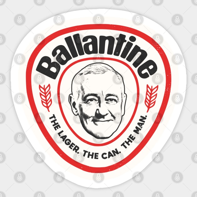 Marty. The Lager. The Can. They Man. - Frasier - Sticker | TeePublic