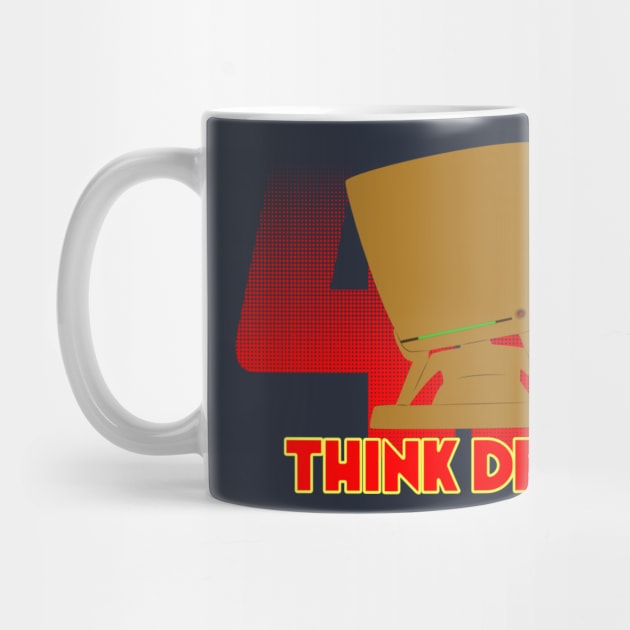 Think Deep 42 - Deep Thought - Mug | TeePublic