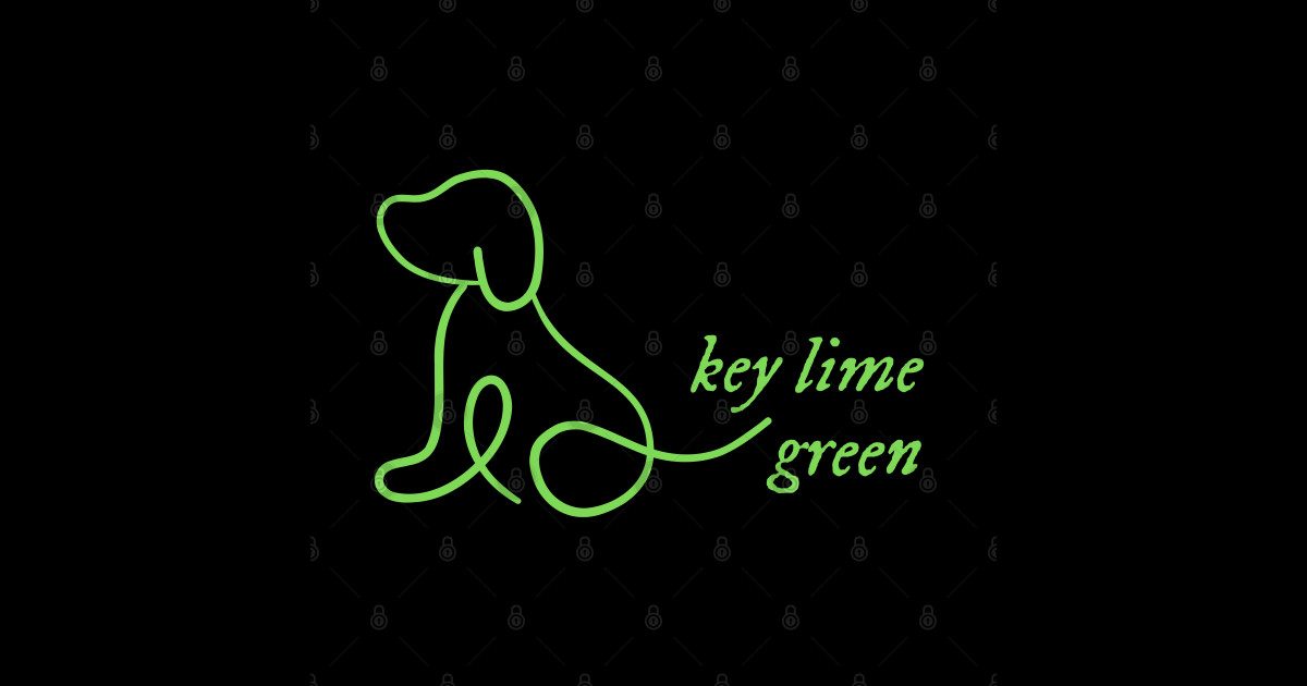 Key Lime Green Dog - Last Great American Dynasty - Sticker | TeePublic