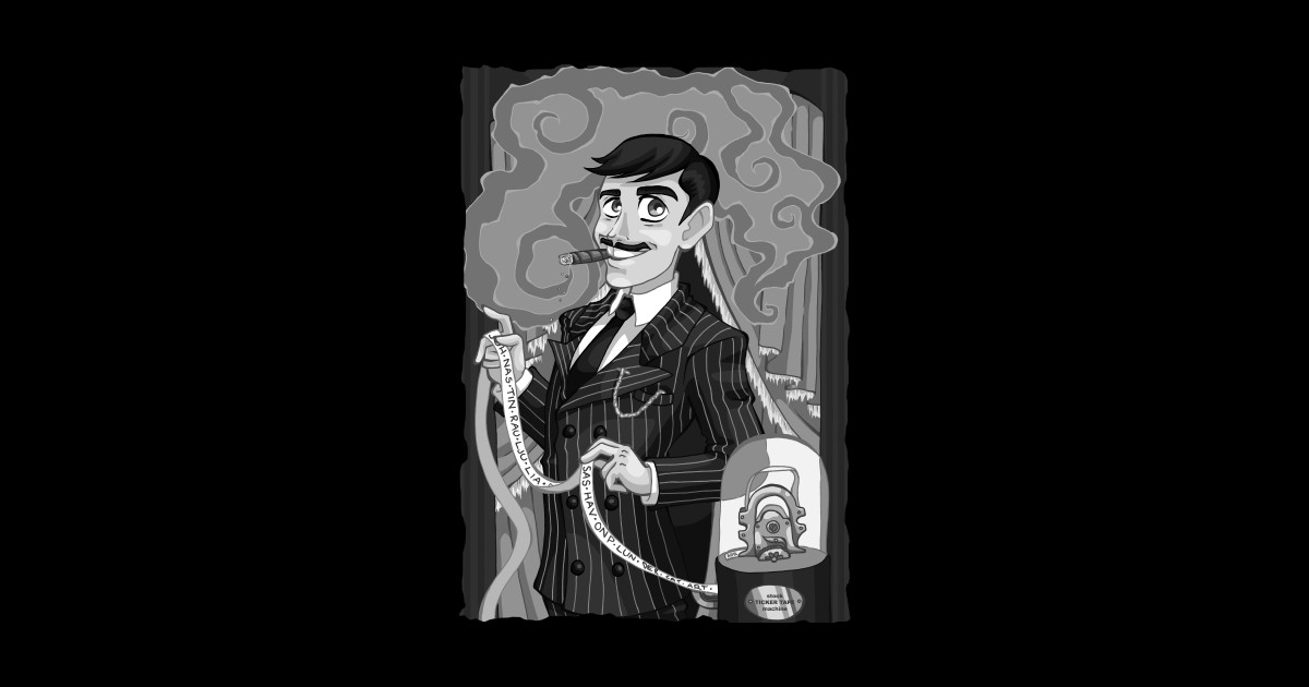Gomez Addams Vintage - Gomez Addams - Sticker | TeePublic