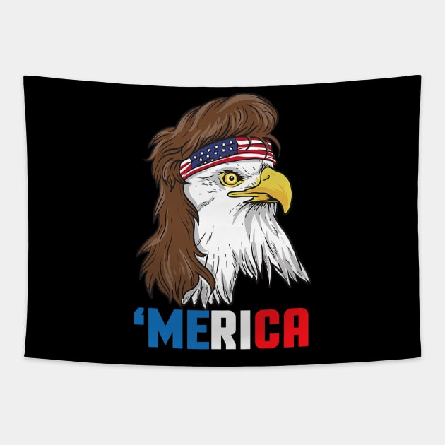 Mens Merica Patriotic Mullet Eagle Pride American - Mens Merica ...