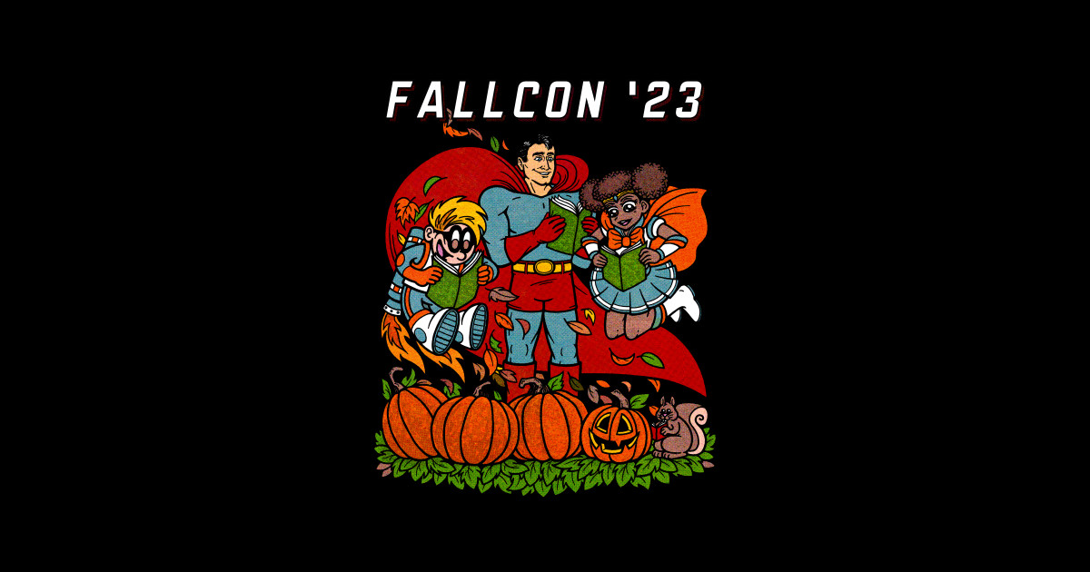 MNCBA FallCon 2023 Artwork by Jen Bateman - Comic - Sticker | TeePublic