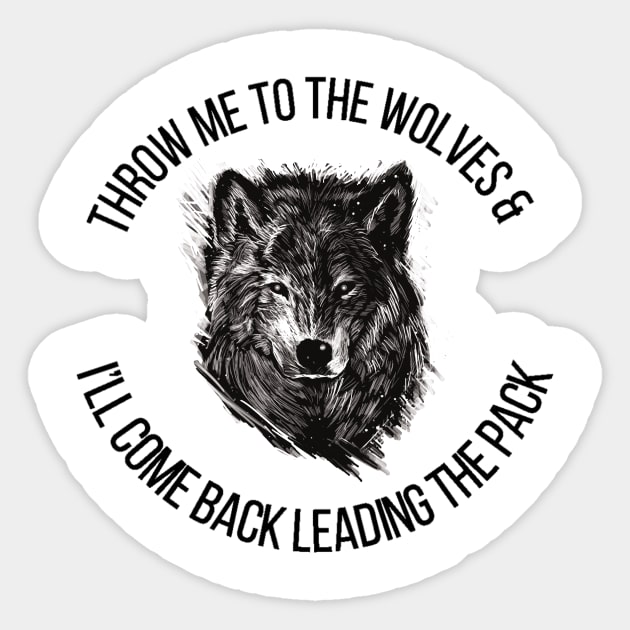 Wolf Pack - Wolf Pack - Sticker | TeePublic
