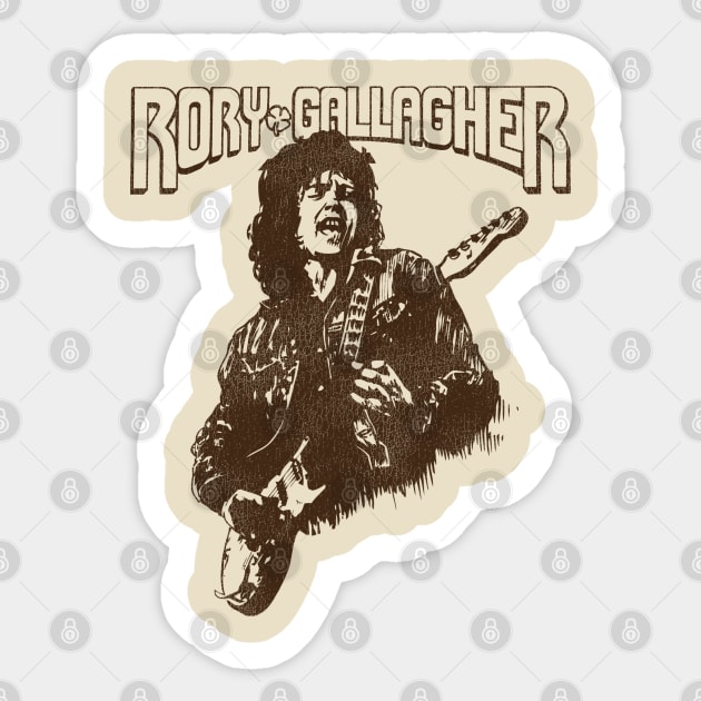 Rory Gallagher - Rory Gallagher - Sticker | TeePublic
