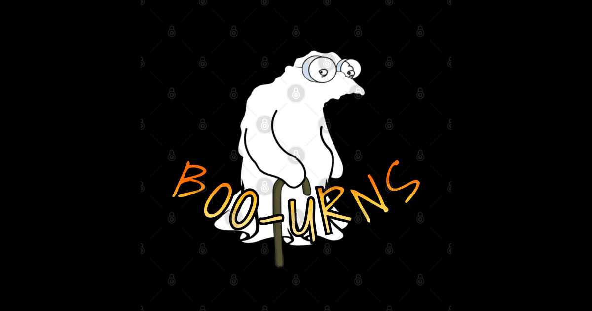 Boo-urns - The Simpsons - Sticker | TeePublic