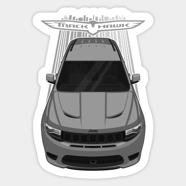 Jeep Grand Cherokee Trackhawk - Billet Silver - Grand Cherokee ...