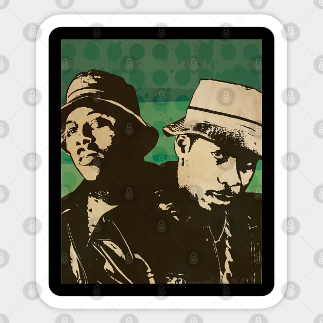 EPMD // Retro Poster Hiphop - Hip Hop - Sticker | TeePublic