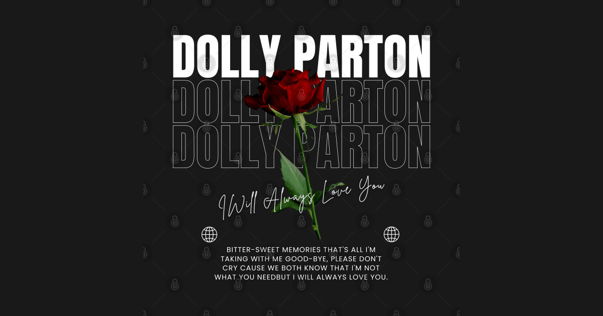 Dolly Parton // Flower - Dolly Parton Music - T-Shirt | TeePublic