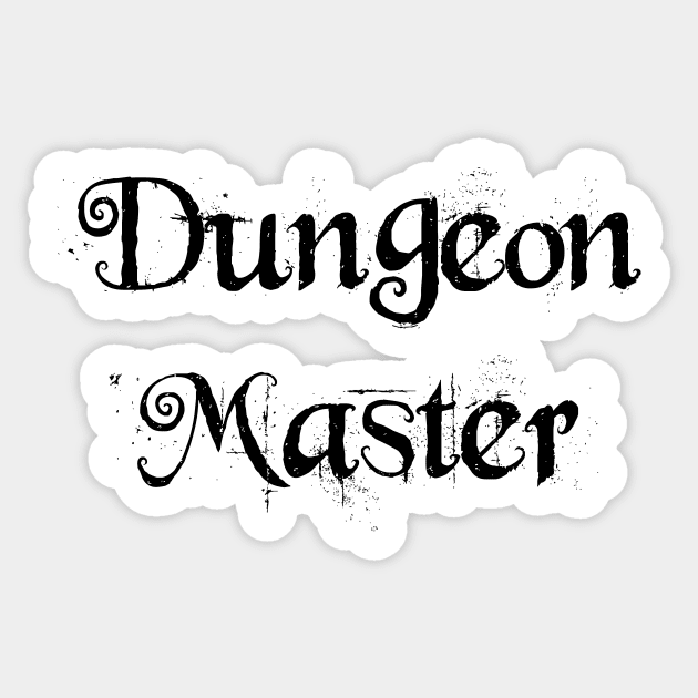 Dungeon Master - Dungeon Master - Sticker | TeePublic
