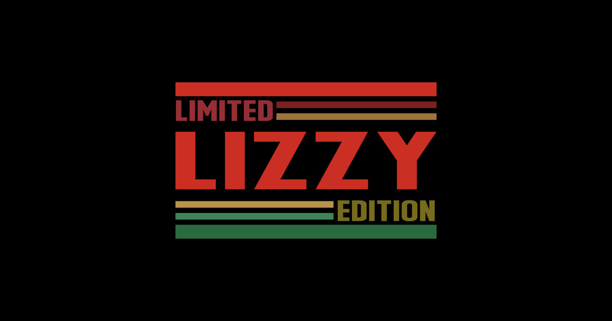 LIZZY Limited Edition Shirt LIZZY Birthday Gift LIZZY Name Shirts For ...