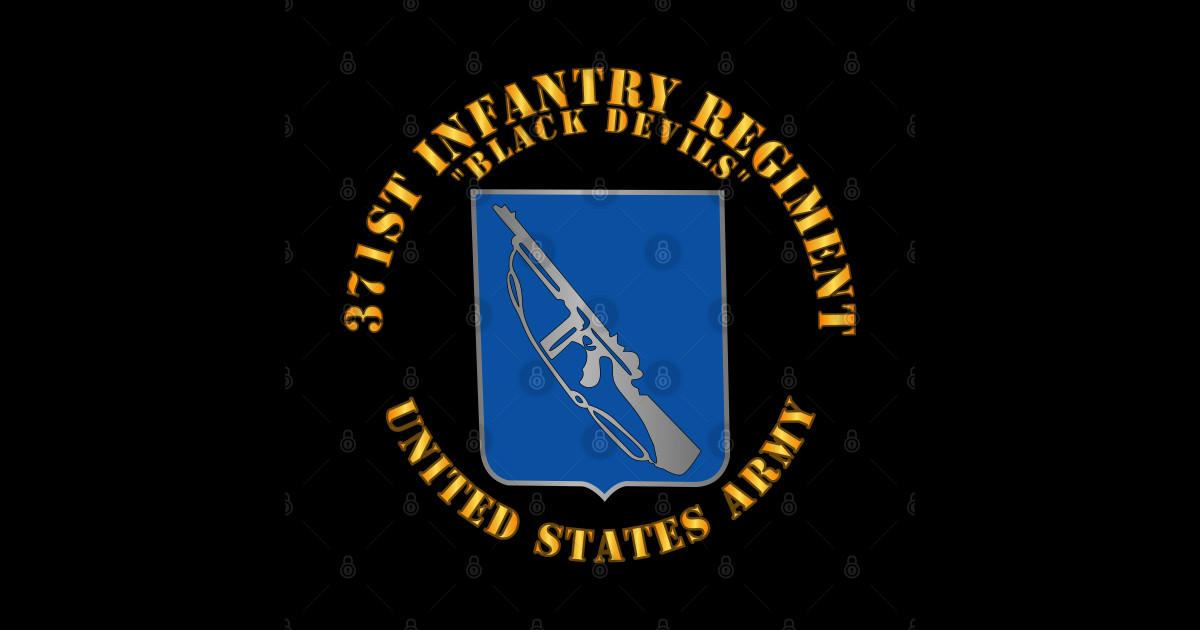 371st Infantry Regiment - DUI (V1) - Black Devils - 371st Infantry ...