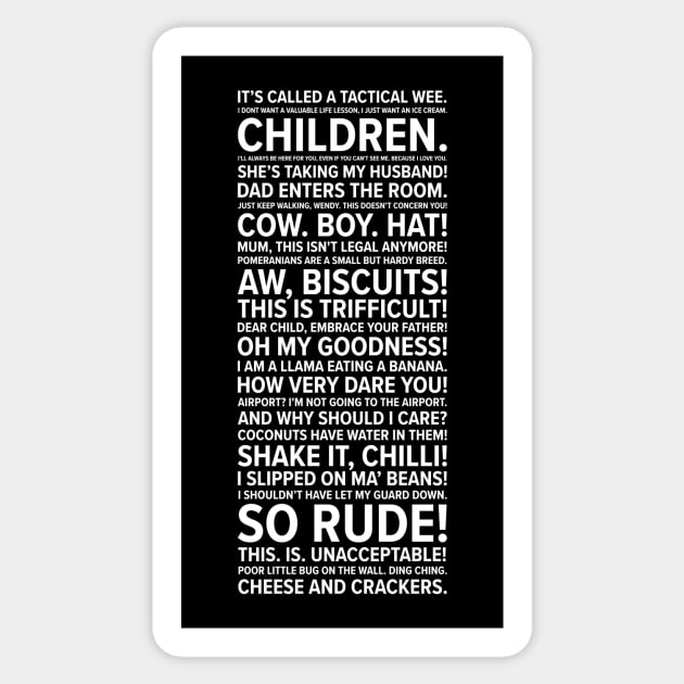 Bluey quotes - Bluey - Sticker | TeePublic