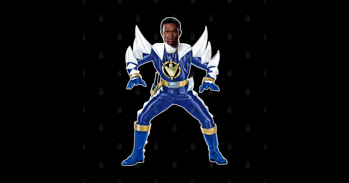 Dino Thunder BLUE - Power Rangers - Sticker | TeePublic
