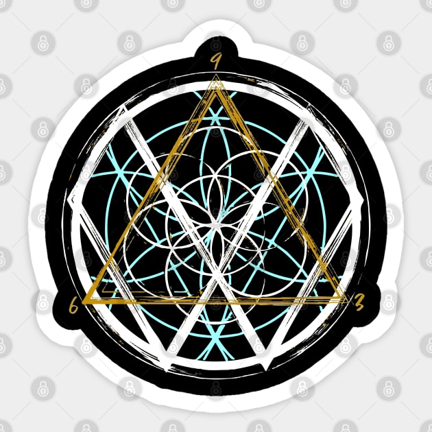 Tesla Code 369 - Nikola Tesla - Sticker | TeePublic