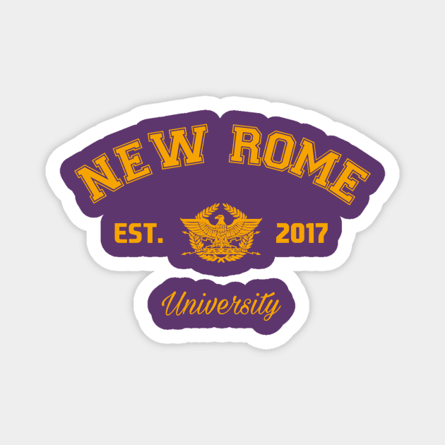 New Rome University Student Hoodie [HoO Timeline] - Percy - Magnet ...