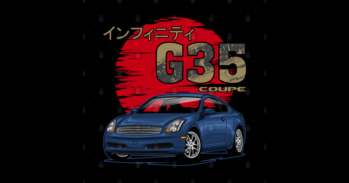 G35 Coupe - Infiniti G35 - Sticker | TeePublic