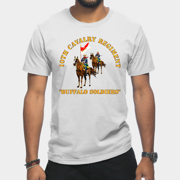 10th Cavalry Regiment W Cavalrymen - Buffalo Soldiers - 10th Cavalry ...