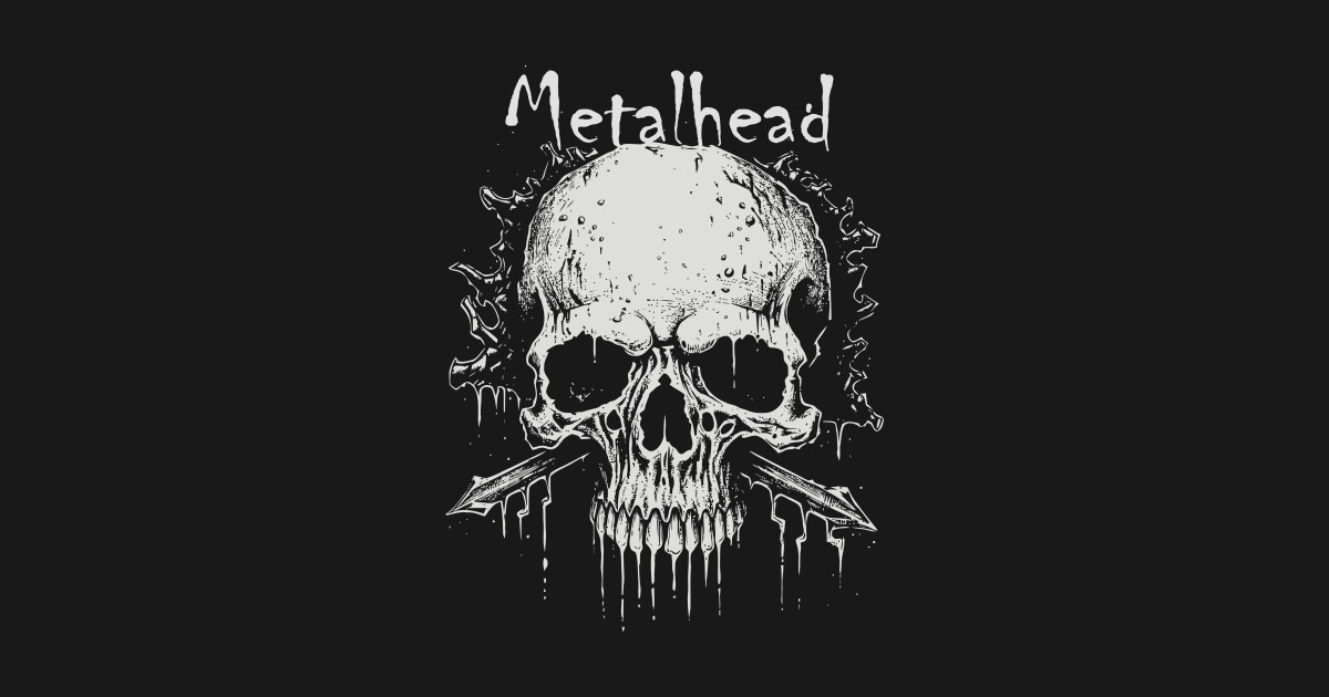 the metalhead - Attitude - T-Shirt | TeePublic