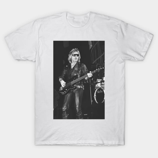 Benjamin Orr The Cars BW Photograph - The Cars - T-Shirt | TeePublic