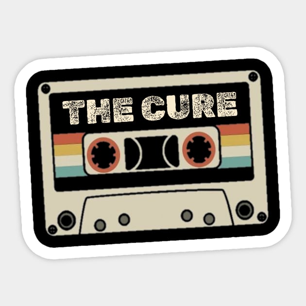 The cure vintage - The Cure Band - Sticker | TeePublic