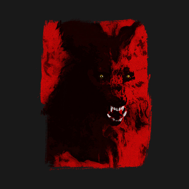 Howling Werewolf T-Shirt - Werewolf - T-Shirt | TeePublic