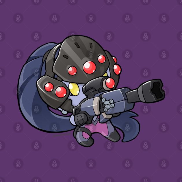 Lil Cold Assassin - Widowmaker - T-Shirt | TeePublic