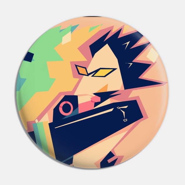 Welcome To the Color Cafe - Deltarune - Pin | TeePublic