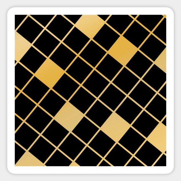 Modern Black and Gold Checkered Pattern - Black And Gold Patterns ...