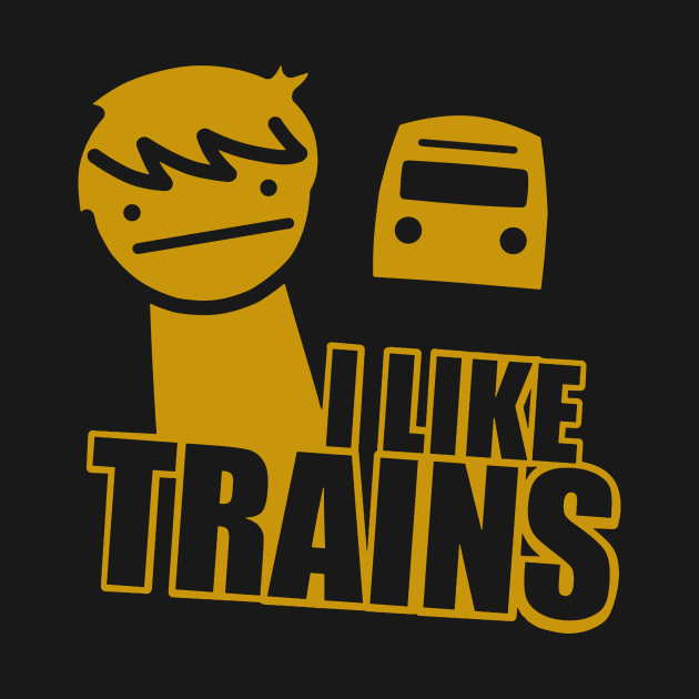 I like Trains - Trains - T-Shirt | TeePublic