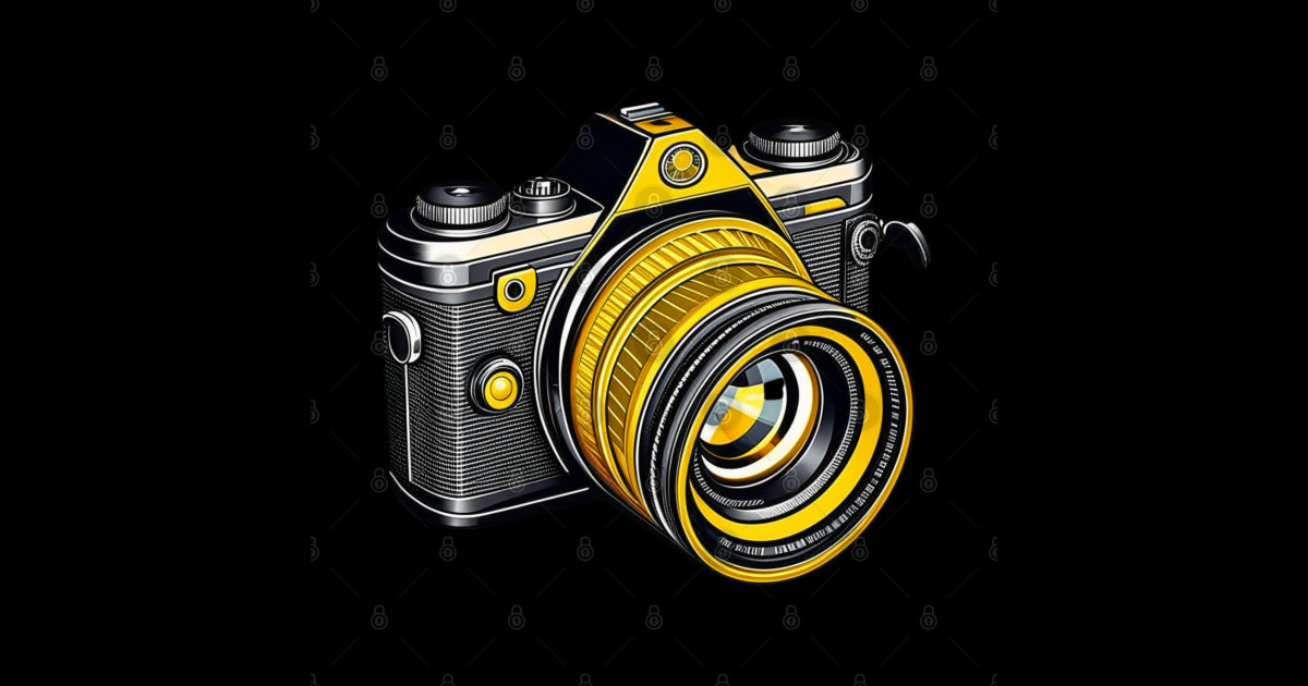 SLR Camera - Camera - Sticker | TeePublic