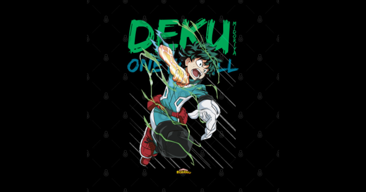 DEKU MIDORIYA - My hero academia - My Hero Academia - T-Shirt | TeePublic