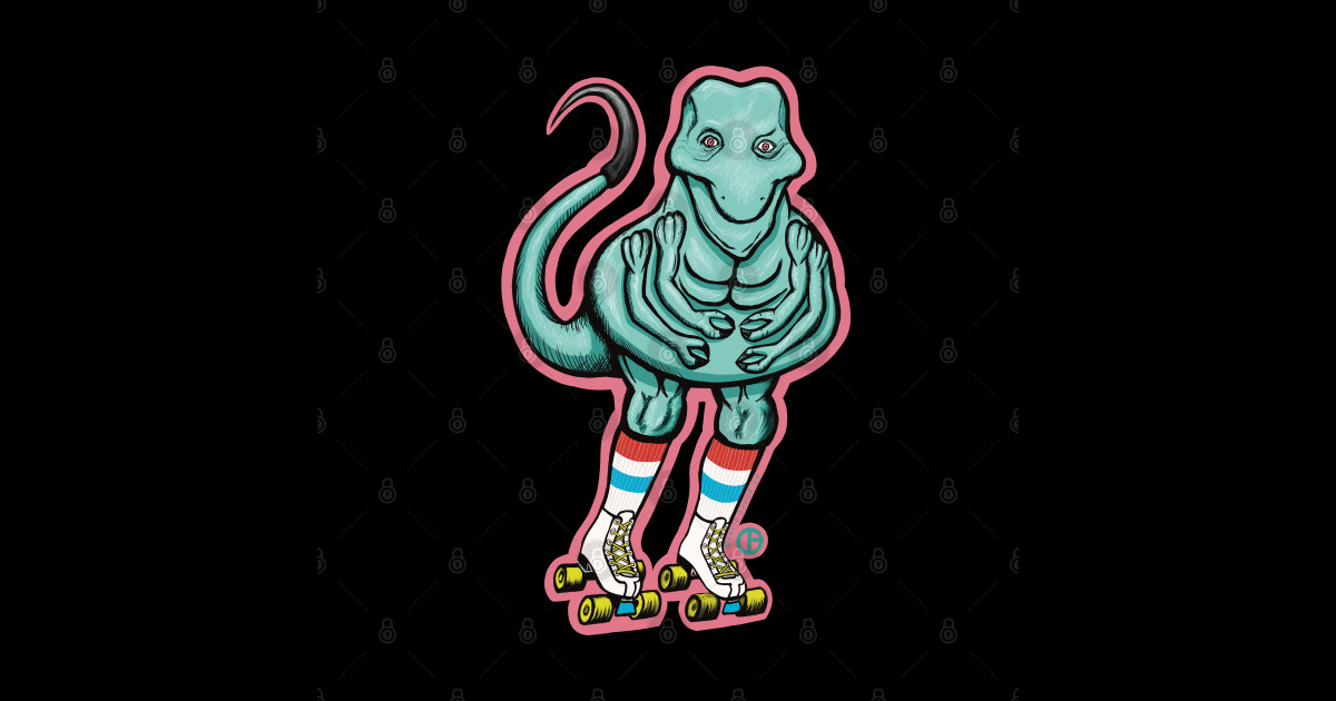 Moko Madfall - Lizard Creature - Sticker | TeePublic