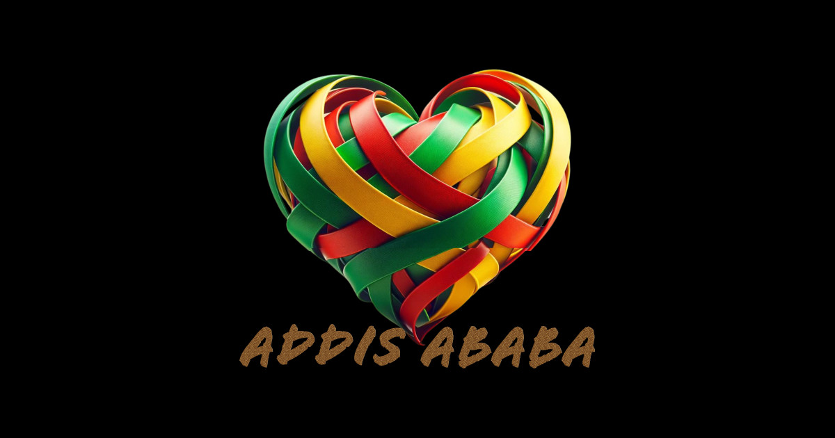 Addis Ababa - Addis Ababa - Sticker | TeePublic