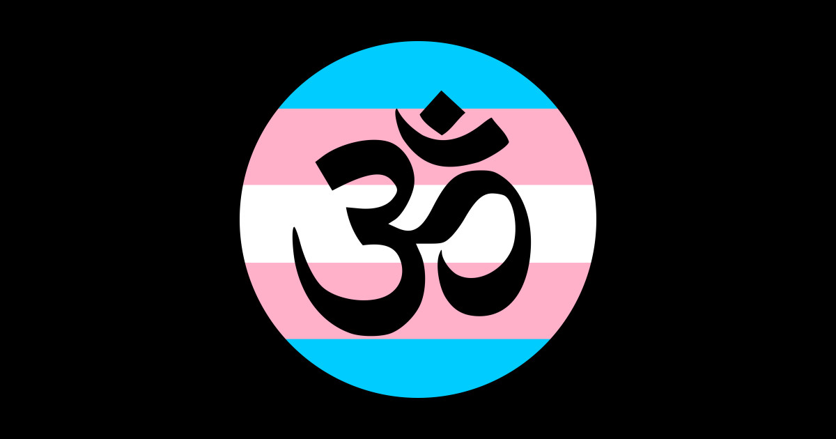 Trans Pride Om - Lgbt Pride - Sticker | TeePublic