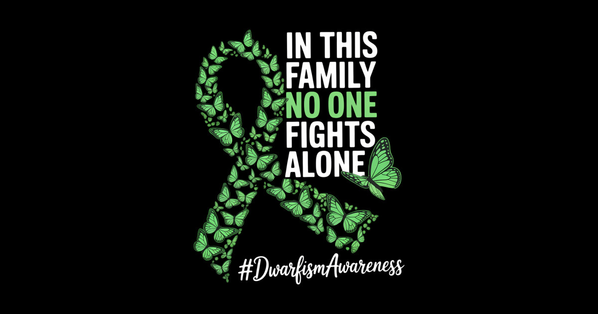 Dwarfism Awareness Month Green Ribbon Butterflies - Dwarfism Awareness ...