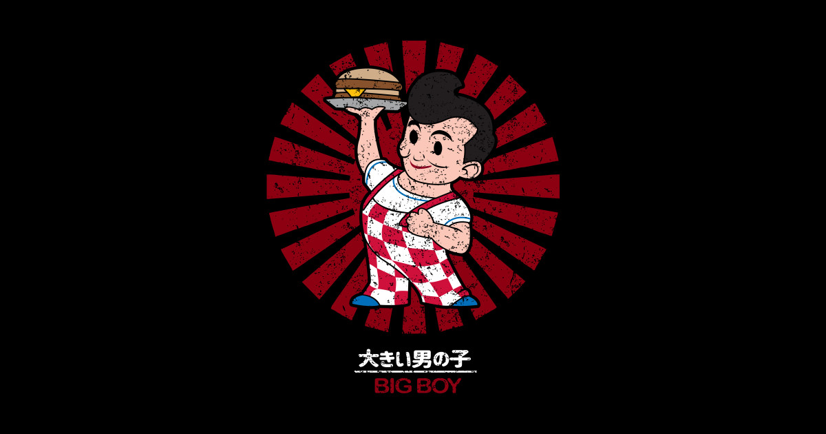 Big Boy Retro Vintage - Big Boy - Sticker | TeePublic